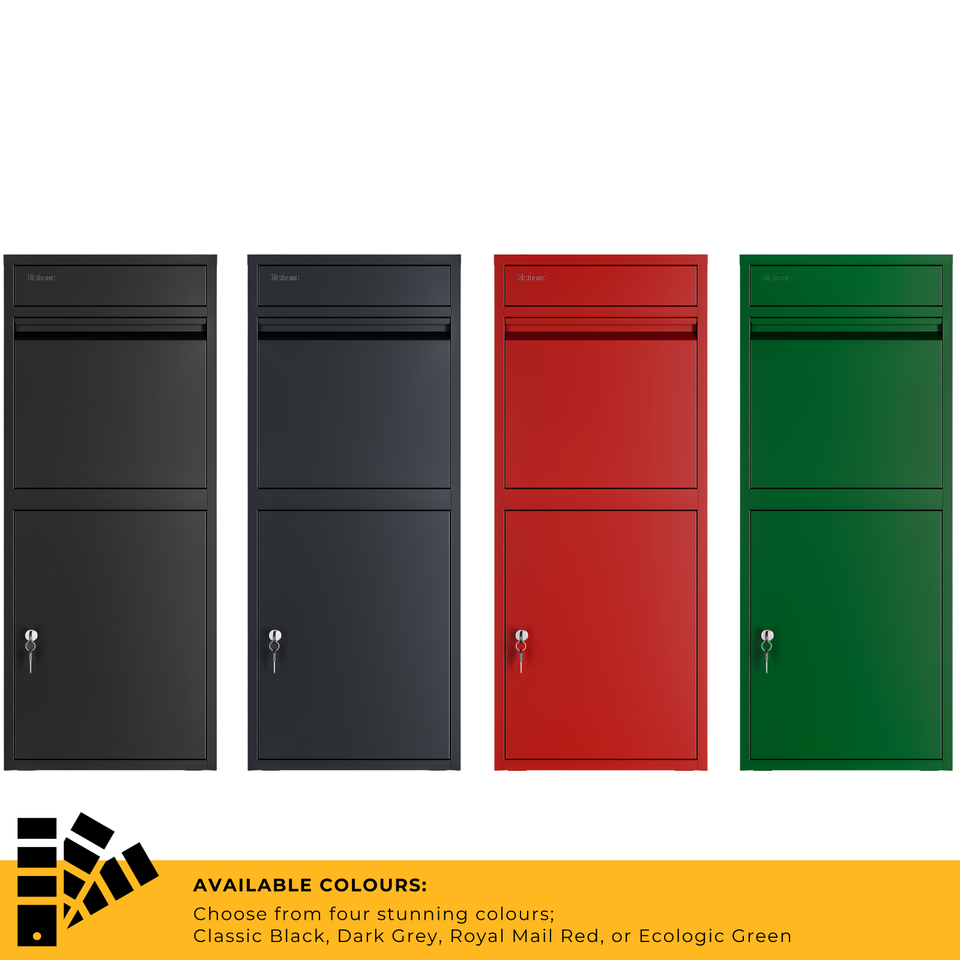 Extra Large Parcel Box Lockable Package Delivery Post Drop Box | eBay UK