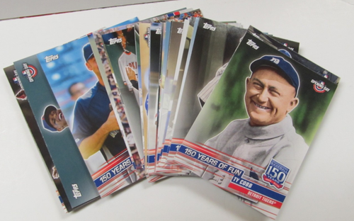 2019 TOPPS 150 YEARS OF FUN Baseball Card Insert SET COMPLETE 25 CARDS ...