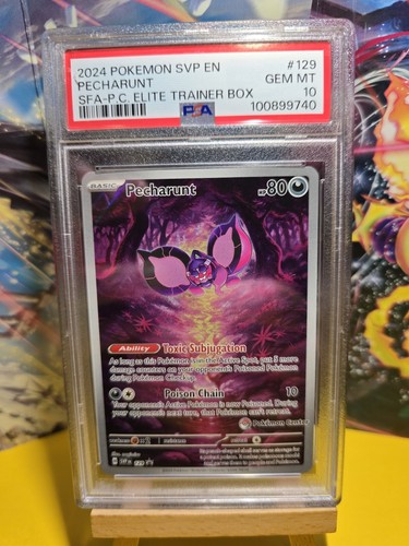 2024 POKEMON BLACK STAR PROMO 129 PECHARUNT SHROUDED FABLE POKEMON ...