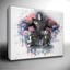 Marvel Avengers / DC Characters paint splatter CANVAS Wall Art Picture ...
