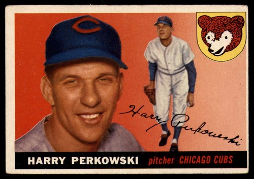1955 Topps #184 Harry Perkowski EX Excellent Cubs DP ID:106642 | eBay