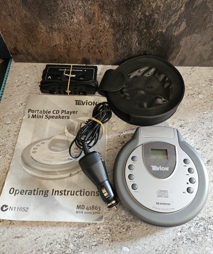Tevion Vintage Discman. CD Player. With Accessories. Working. | eBay ...