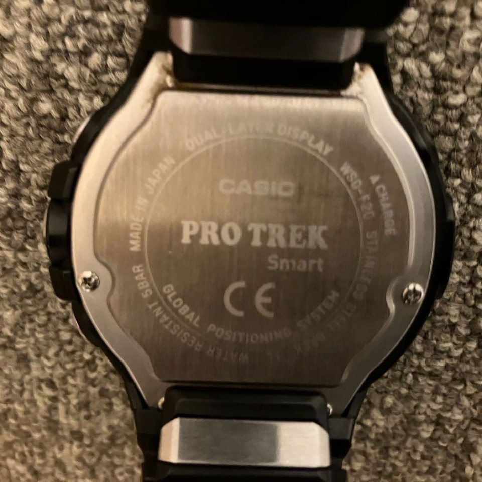 Casio Protrek Smart WSD-F20 Mens Watch Digital Orange From Japan WSD ...