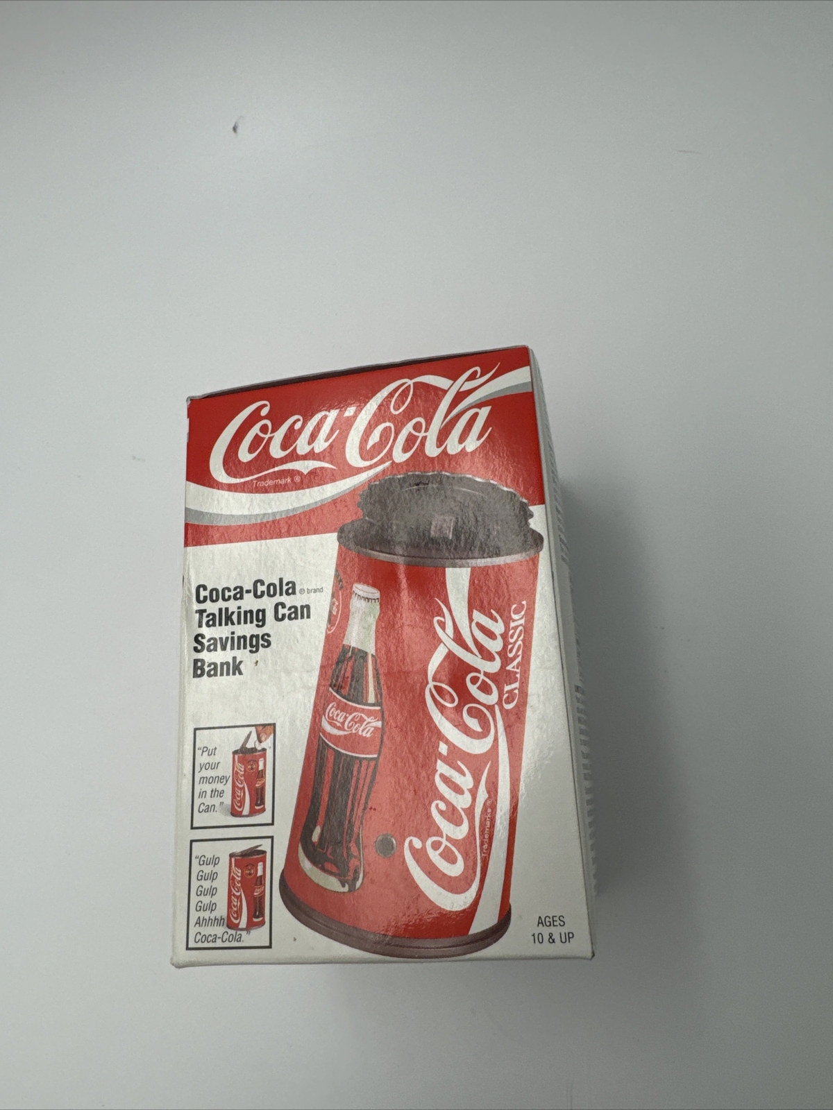 Talking Coke Can Bank Coca Cola 1997 Box Funny Toy | eBay
