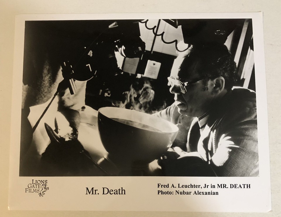 Mr Death 8x10 Photo Picture Fred A Leuchter Jr | eBay
