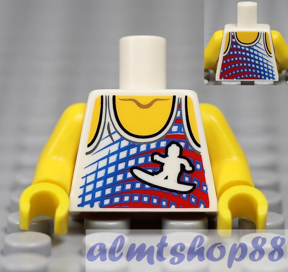 LEGO - Torsos CITY Male - PICK YOUR STYLE - Minifigure Body Parts Vest ...