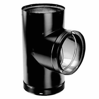 DuraVent DVL® Double-Wall Stove Pipe 8" Diameter - TEE with Cap - 8DVL ...