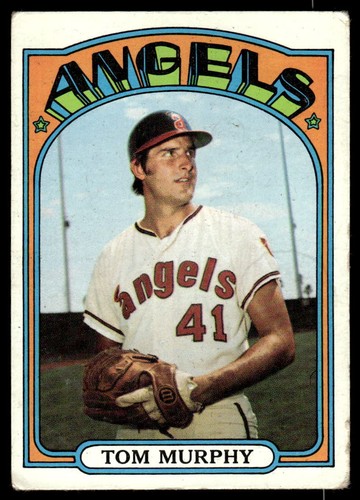 1972 Topps Tom Murphy #354 California Angels Baseball Card | eBay