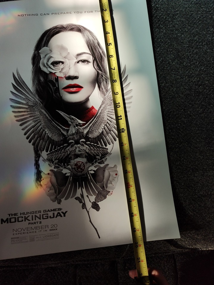 The Hunger Games: Mockingjay Part 2 - Original Promo Movie Poster IMAX ...