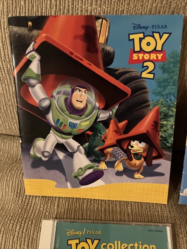 Disney Pixar Toy Story Collection Songs & Stories (3) Books & CD RARE ...