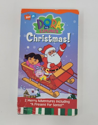 Dora the Explorer Christmas! (VHS, 2002) Nick Jr - A Present For Santa ...