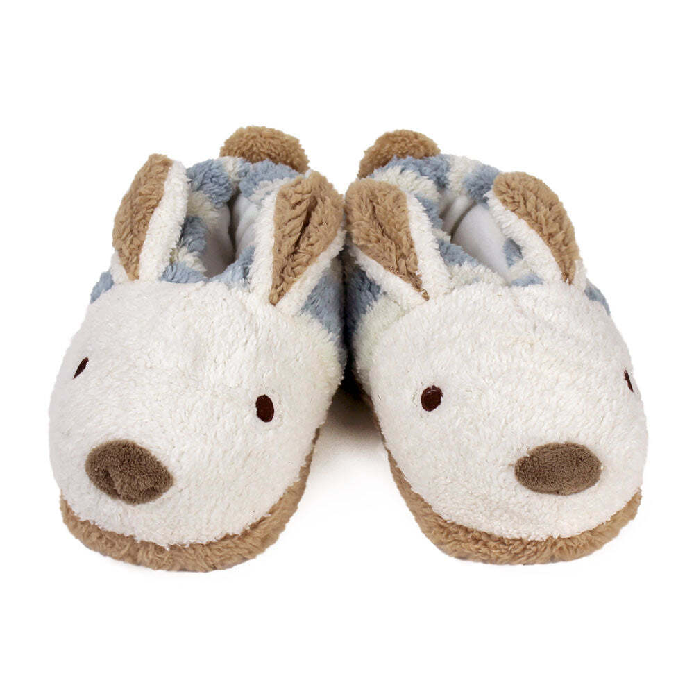 Blue Stripe Bunny Slippers - Rabbit Animal House Shoes - ONE SIZE | eBay