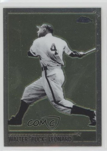 2001 Topps Chrome What Could Have Been Buck Leonard #WCB3 HOF | eBay