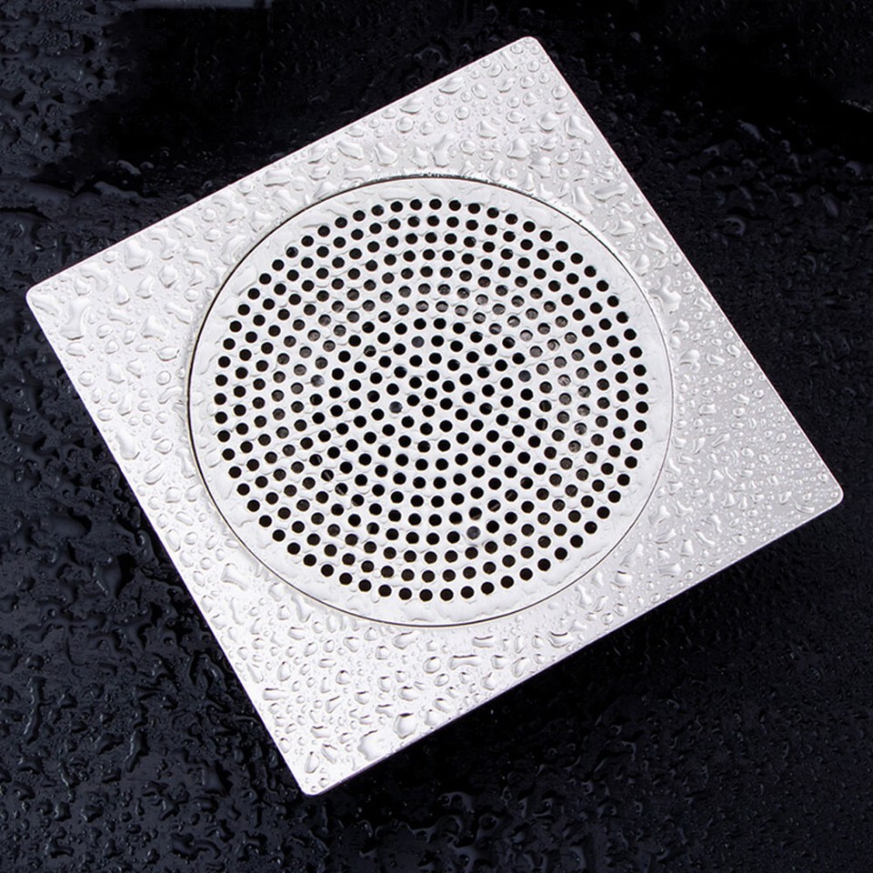 Drain Guard Cover Round/Square Stainless Steel Plate Gully Grid Grate ...