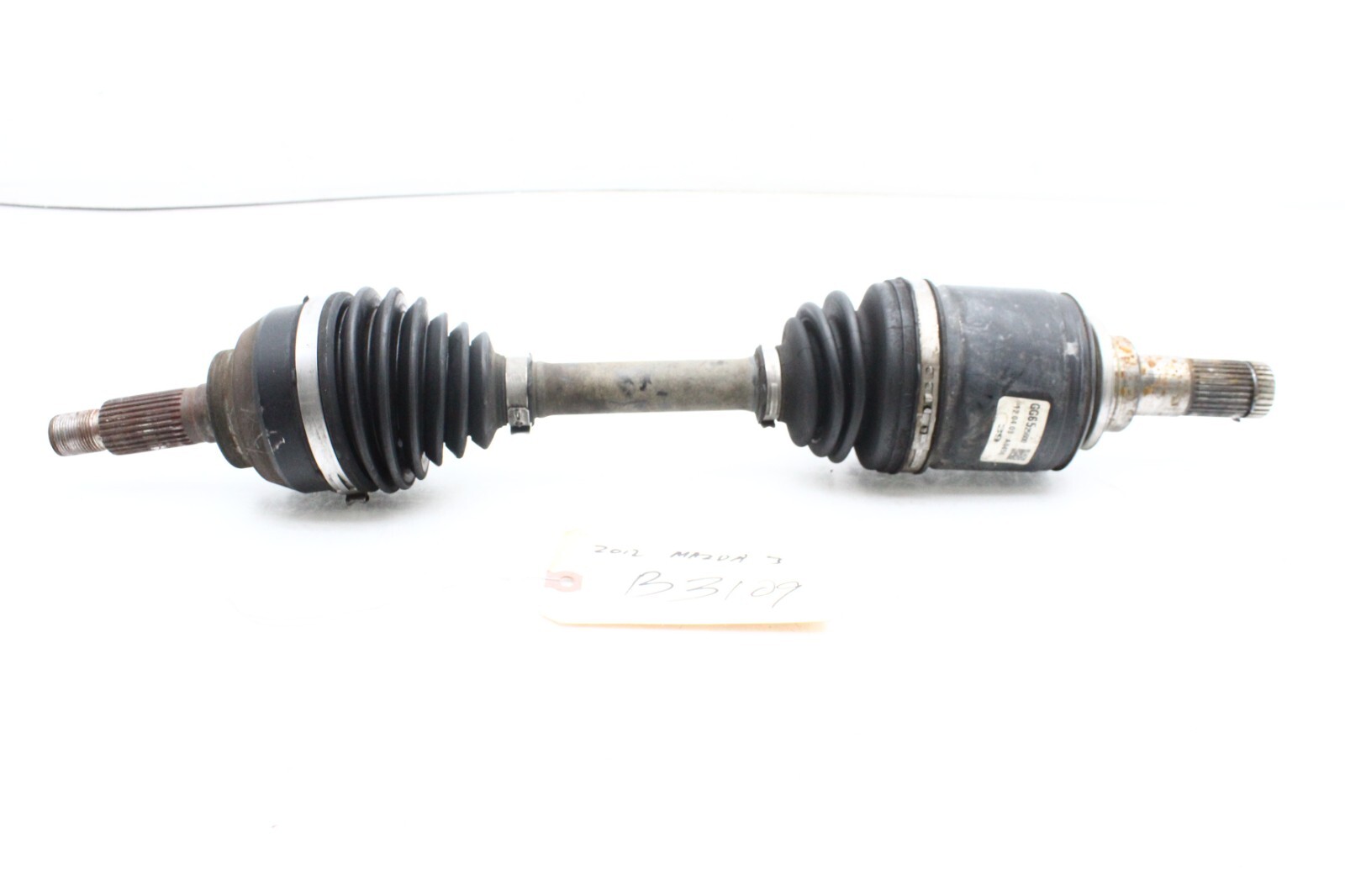 2010 - 2013 MAZDA 3 FRONT LEFT DRIVE SHAFT / SHAFT (L) , DRIVE GG65-25 ...