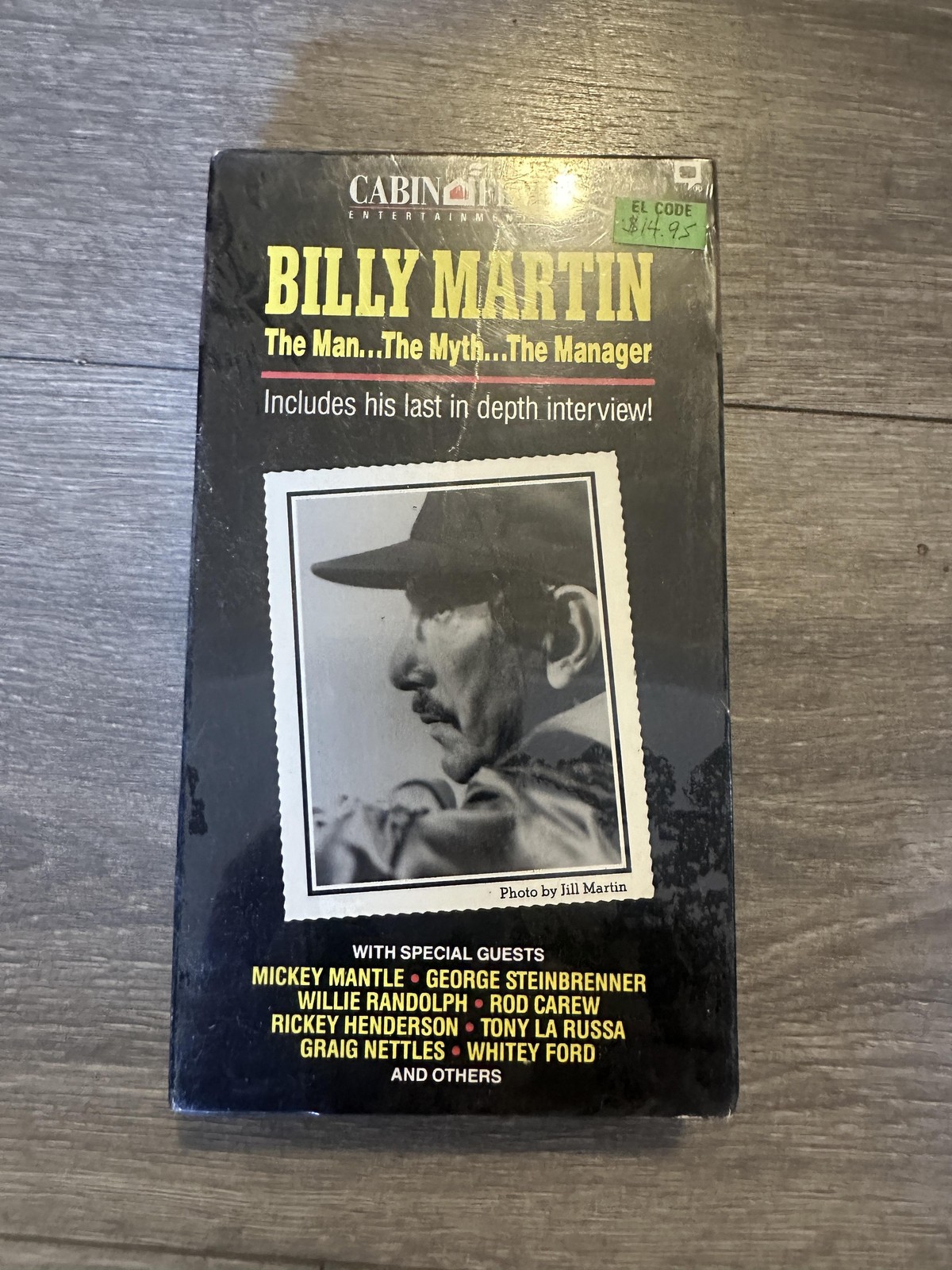 Vintage Billy Martin The Man The Myth The Manager VHS 1990 Documentary ...