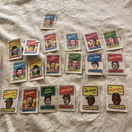 1970 Topps Baseball Story Booklets Lot of 19 | eBay