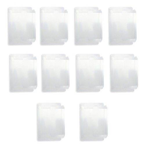 10Pcs/pack Clear Protective Cover Case Transparent Game Cartridge Box ...