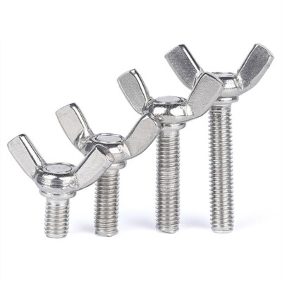 Butterfly Wing Screws Wing Bolts M4 M5 M6 M8 Thumb Screw A4 Stainless ...