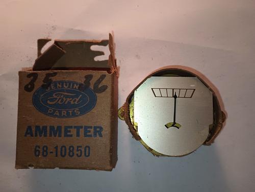 1935-36 FORD MASTER / TRUCK AMMETER GAUGE- NOS 68-10850. Amp Gauge | eBay