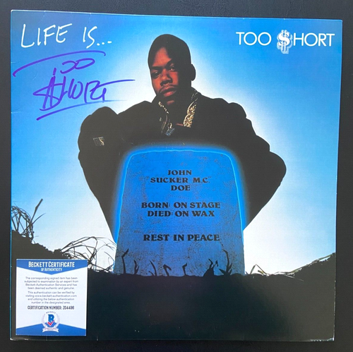 TOO SHORT $HORT SIGNED LIFE IS VINYL ALBUM RAPPER TODD SHAW BORN TO ...