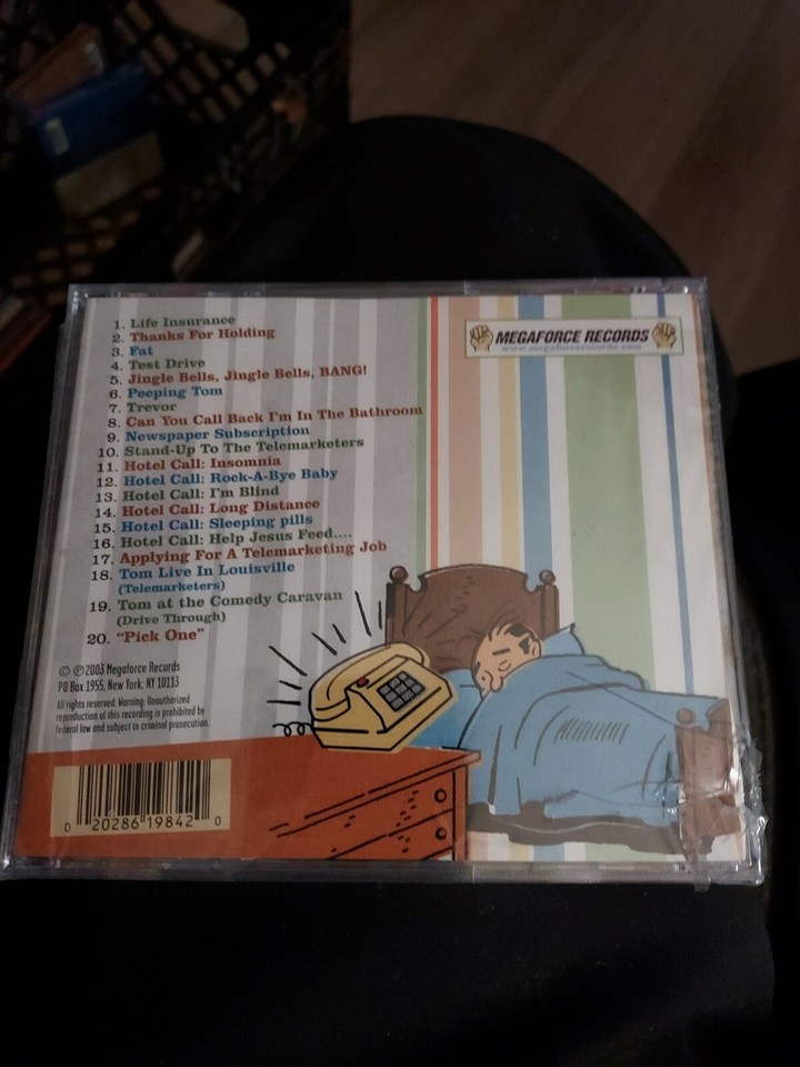 A Wake Up Call for Telemarketers by Tom Mabe (CD, 2003) BRAND NEW ...