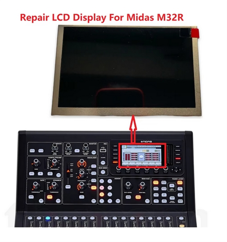 5PCS 5 inch LCD For Midas M32 M32R Live and Studio Display Matrir ...