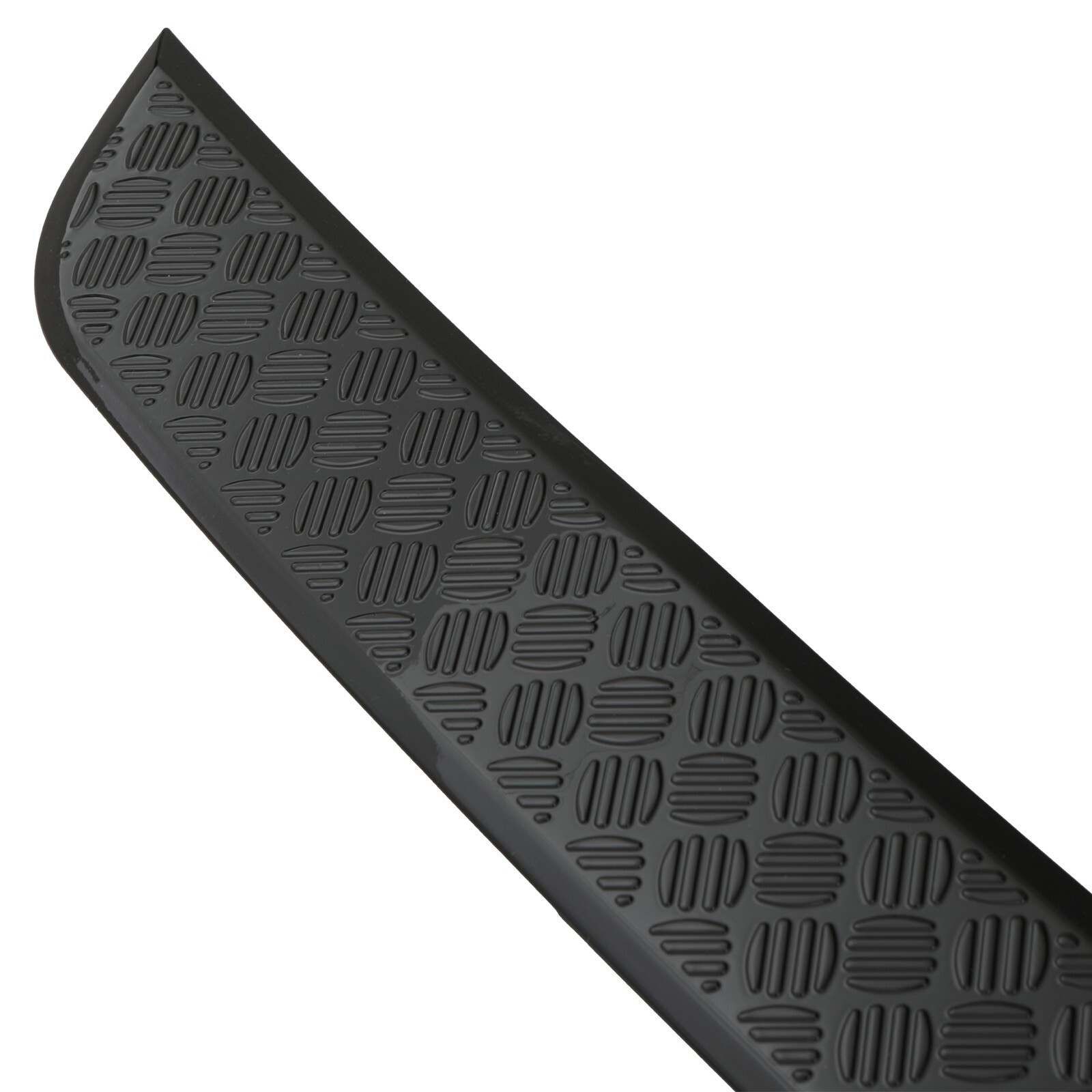 BLACK CHEQUER REAR BUMPER SHIELD GUARD FOR LAND ROVER DEFENDER 90 110 ...