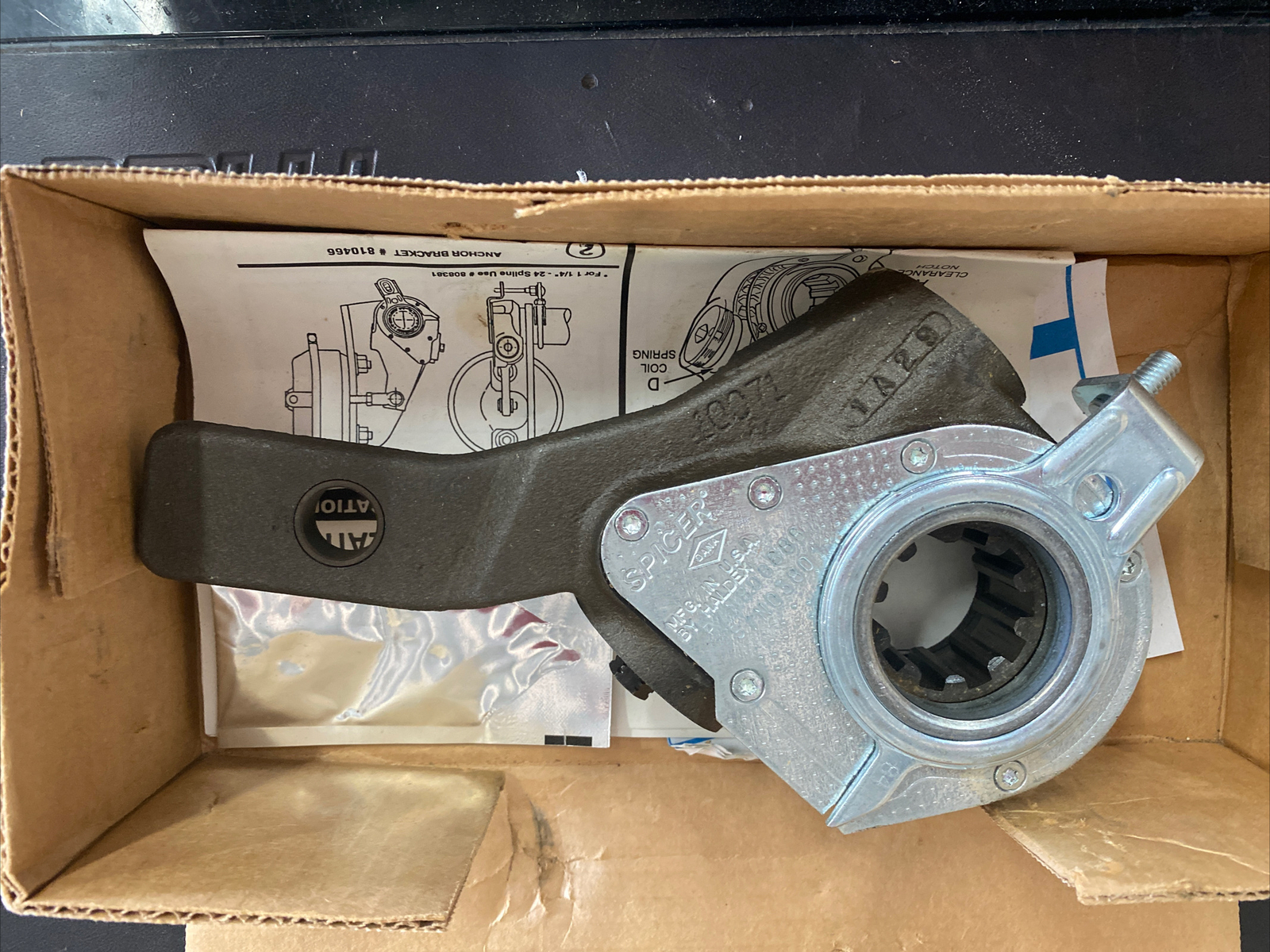 Spicer 810180 KIT SLACK & BRACKET ADJUSTER H01053 | eBay