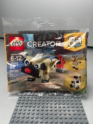 NEW LEGO Creator Cute Pug Polybag 30542 | eBay