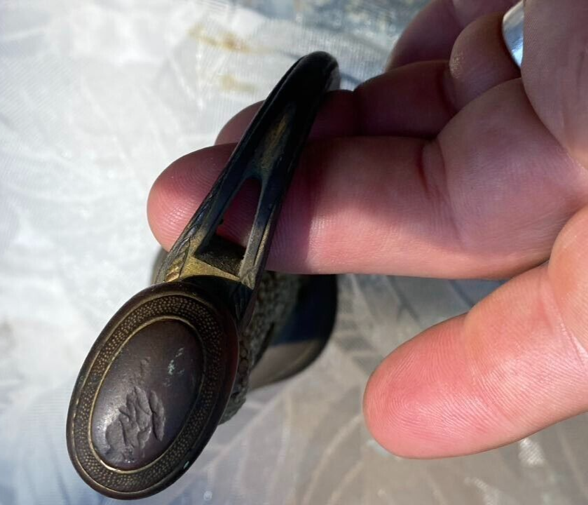 OLD ANTIQUE SWORD JAPANESE NIPPON KYO GUNTO HANDLE ONLY +WOOD SHEATH ...