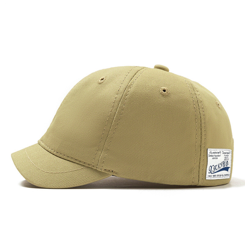 Short Brim Soft Top Baseball Cap Men Womens Casual Adjustable Caps ...