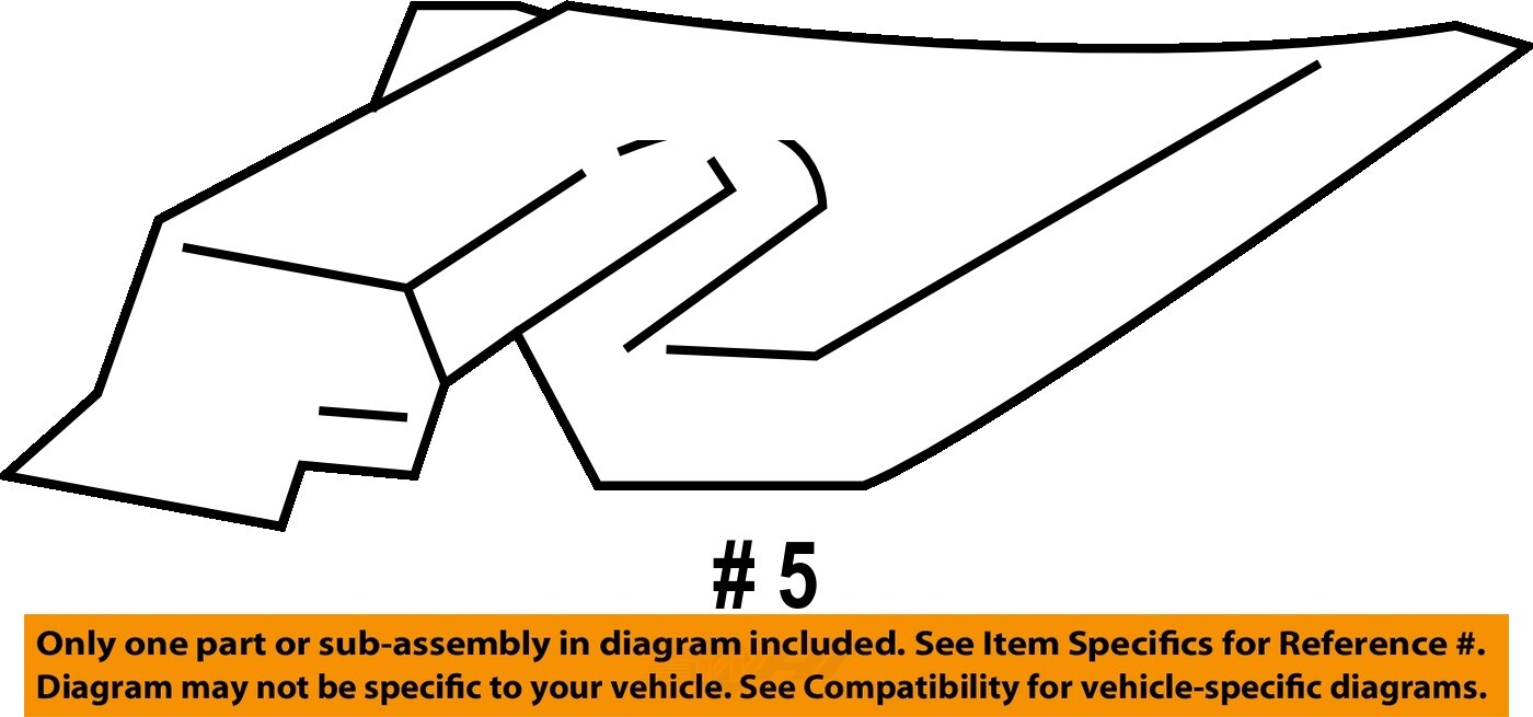 GM OEM 01-14 Aurora Cowl Cowl-End Cap 25820729 | eBay