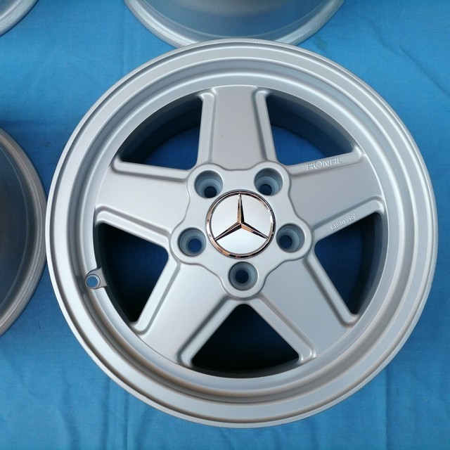 Ronal R9 Wheels Rims 15” MERCEDES AMG Penta W124 W201 for sale online ...