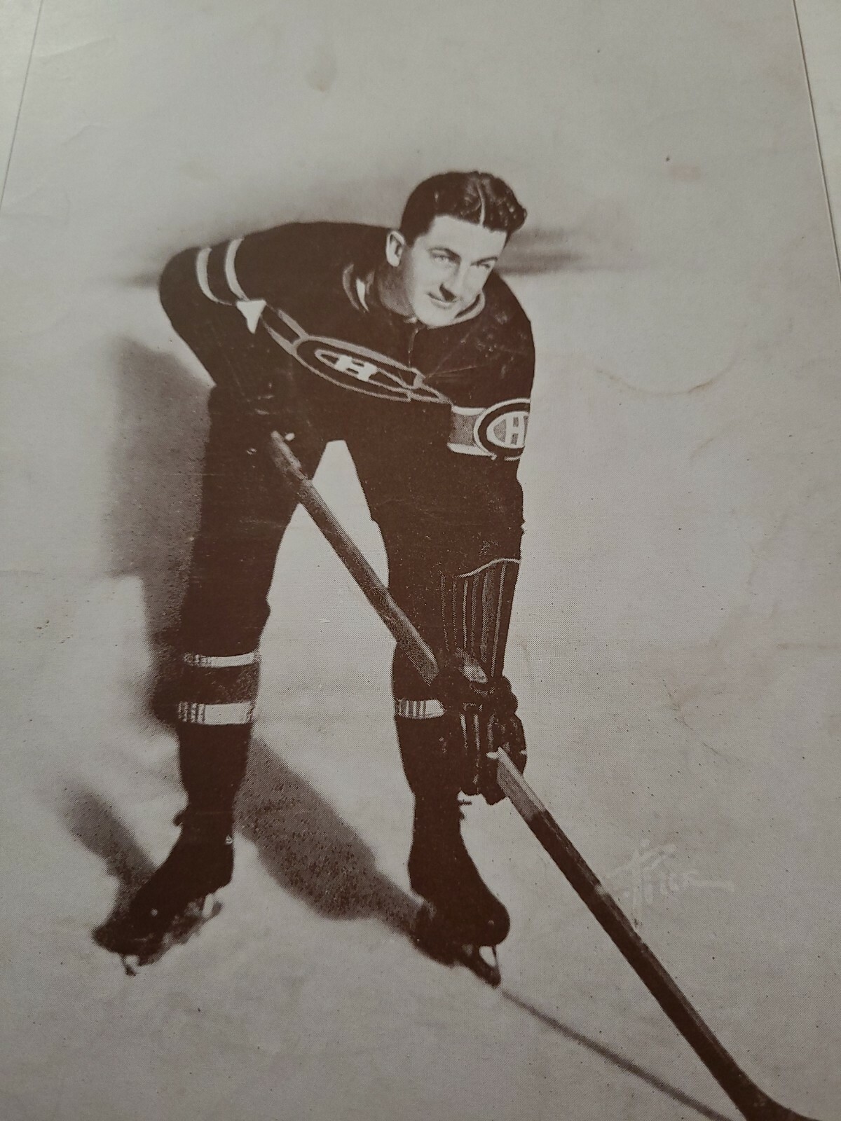 1928 1928 PIT LEPINE PHOTO CARD LA PATRIE NHL HOCKEY MONTREAL CANADIENS ...
