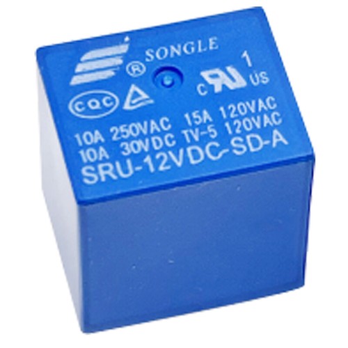 1PCS Songle SRU-12VDC-SD-A 12VDC Power Relay 10A 250VAC 4Pins | eBay