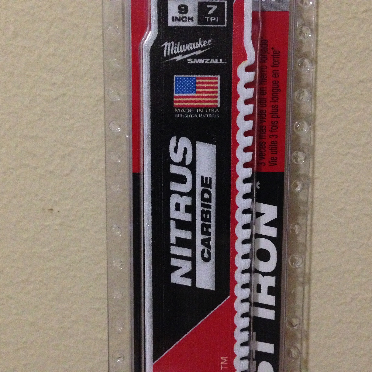 MILWAUKEE 9" Torch Nitrus Carbide Thick Metal Cast Iron Saw Blade ...