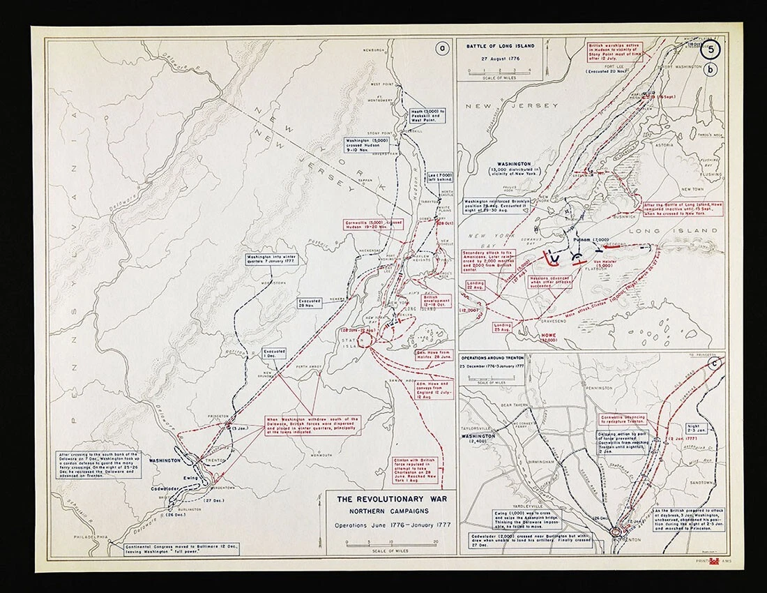 Revolutionary War Battle Map All Battles
