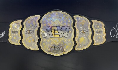AEW World Championship Belt Title Autographed Every Champion + More JSA ...