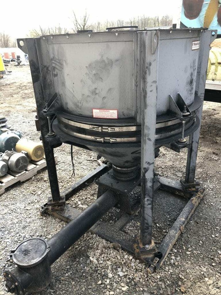 Metalfab MVSI 48" Vibratory Shaker / Screener / Sifter 1.5HP 2150force ...