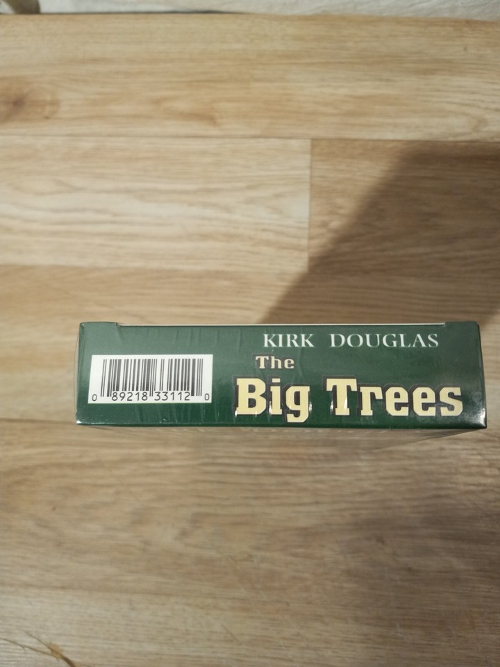 "The Big Trees" VHS 1952 Video Tape Kirk Douglas Color BUY 2 GET 1 FREE ...