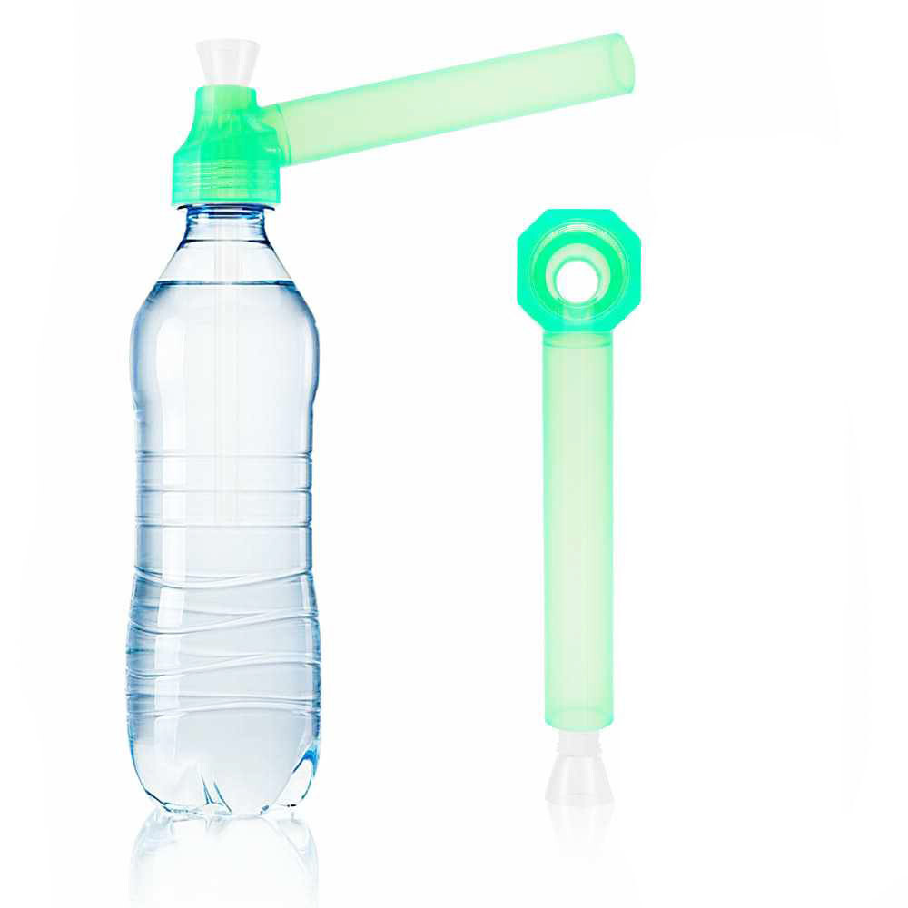 New Hookah Screw on Bottle Converter Water Bong Glass Pipes Pipe ...