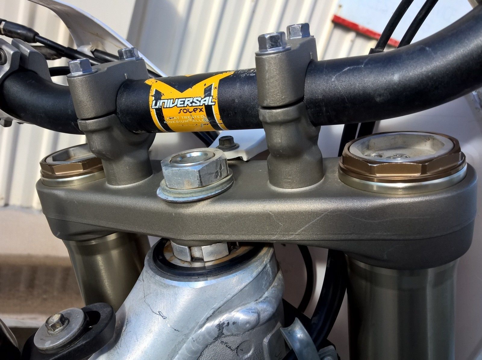 Triple Clamps Steering Stem Tree for Yamaha YZ450F YZ YZF 450 F 2008 08 ...