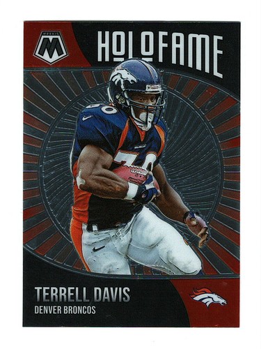 Terrell Davis 2021 Panini Mosaic HoloFame #8 Insert Card | eBay