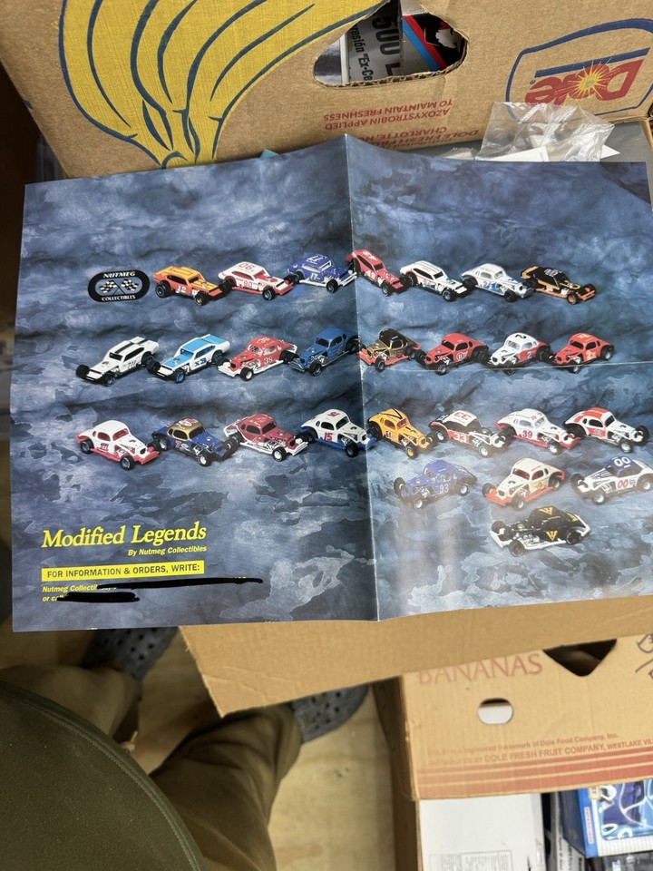 Nutmeg Modified Legends 1/64 Limited Edition POSTER ADVERTISING | eBay