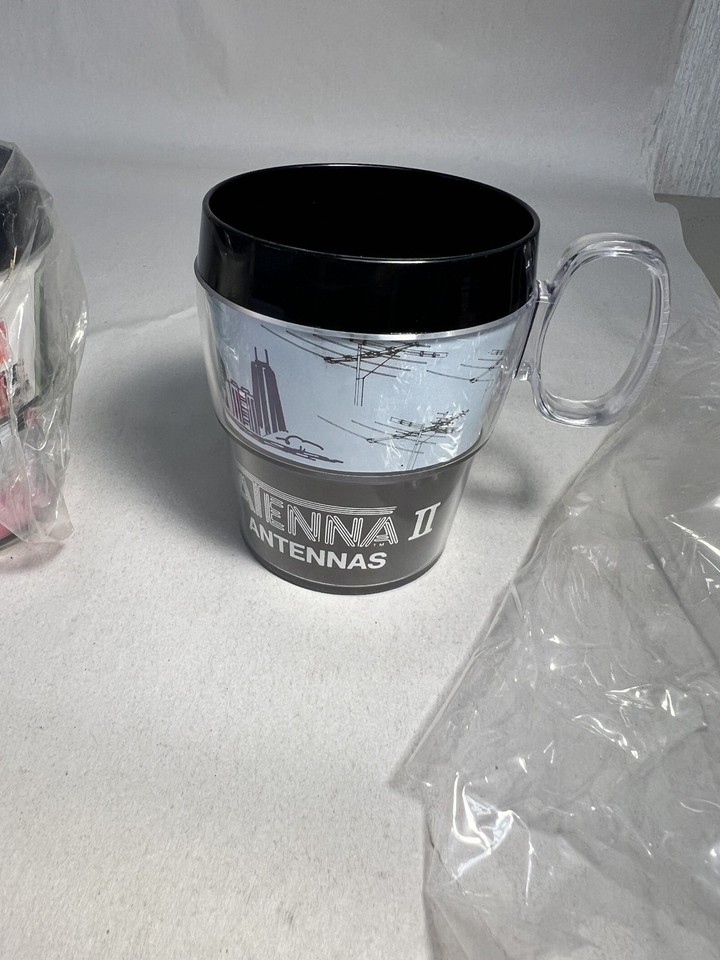 Vintage Zenith Advertising Plastic Cups tumblers coffee cups TV Radio ...