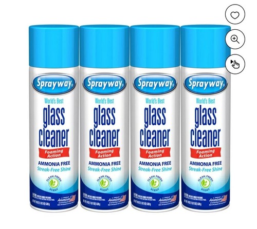 Sprayway SW050CLUB Glass Cleaner - 4 Pack for sale online | eBay