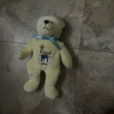 Holy Bears From The Heart Series 2000 Yellow Thank You Bear Beanie ...