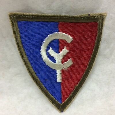 Vtg Military Patch Army 38th infantry Division OD Border Variant app 2 ...