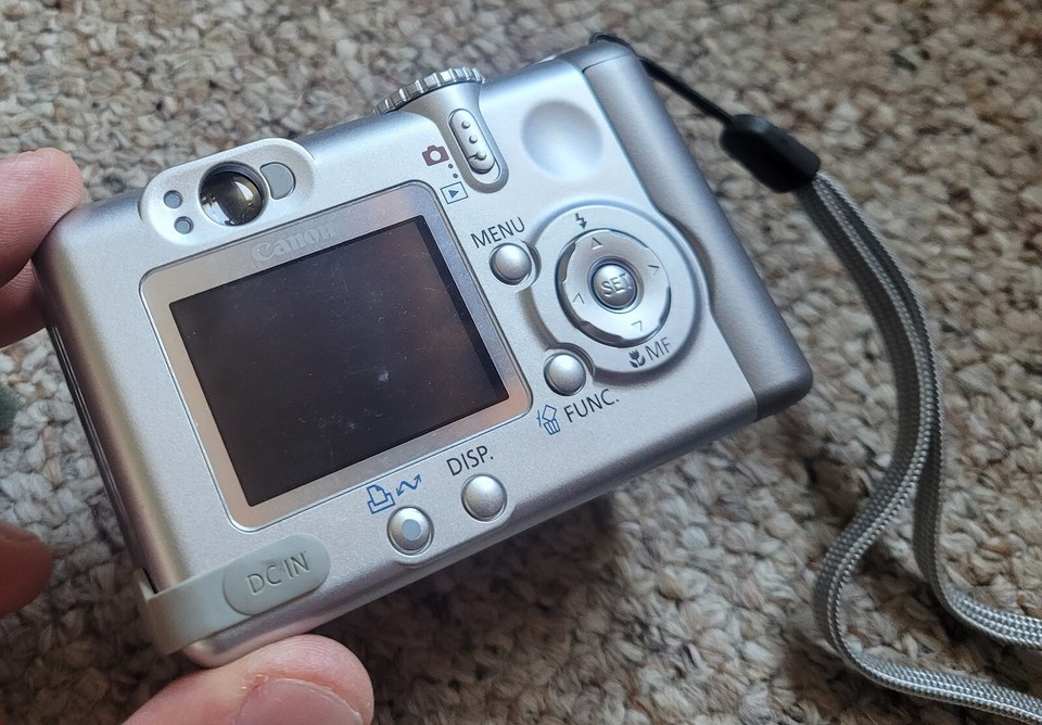 CANON PowerShot A85 Digital Camera Zoom Lens 4.0 Mega Pixels PC1204 ...